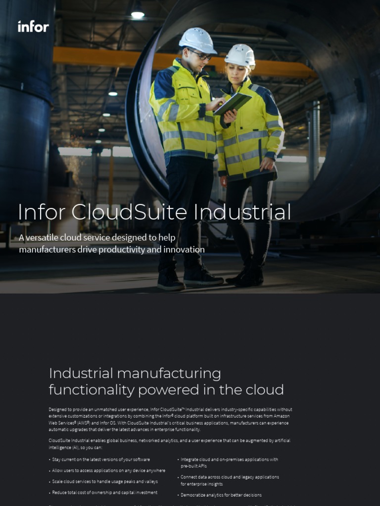 Infor Cloudsuite Industrial User Guide