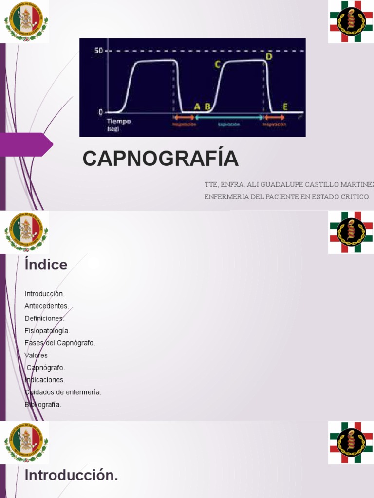 CAPNOGRAFÍA | PDF | Especialidades Medicas | Medicina CLINICA