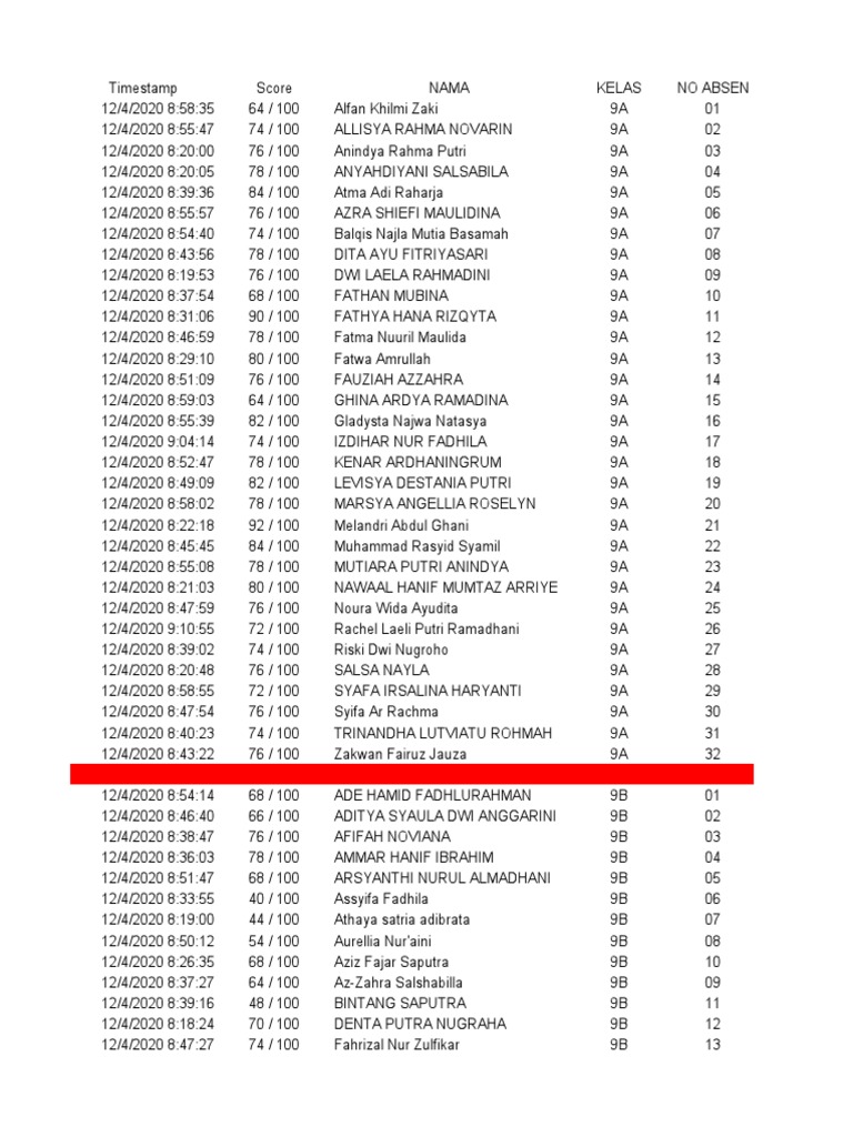 NILAI Pas 9 | PDF