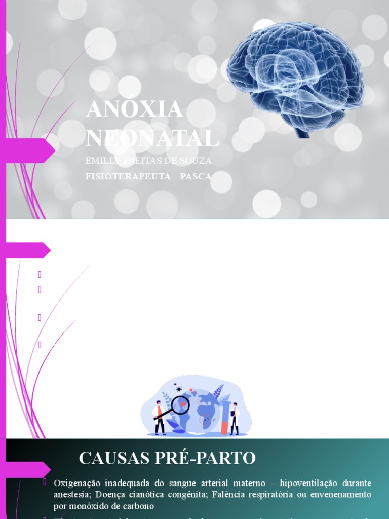 Anoxia Neonatal | PDF | Sangue | Paralisia cerebral