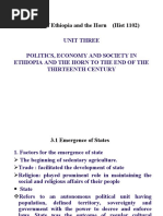 The Gonderian Period and Zemene Mesafint | PDF | Ethiopia | Horn Of Africa