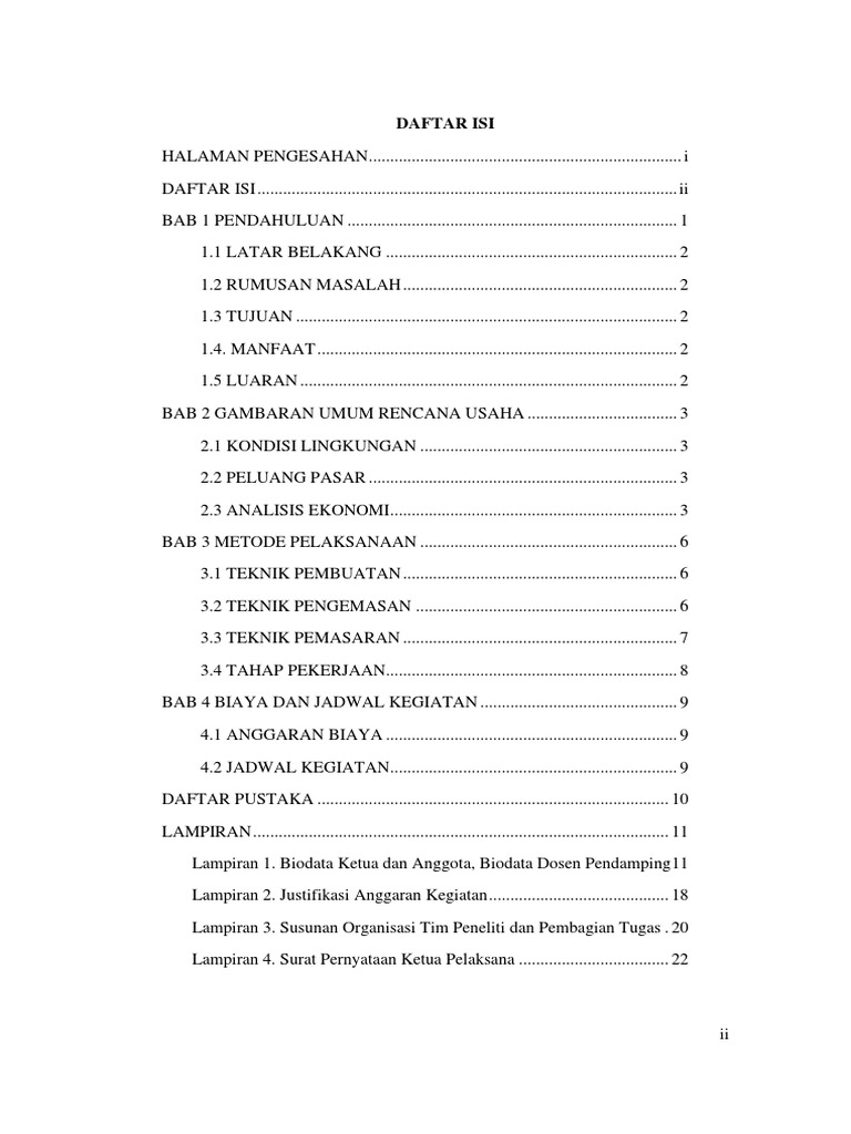 Proposal PKM K | PDF