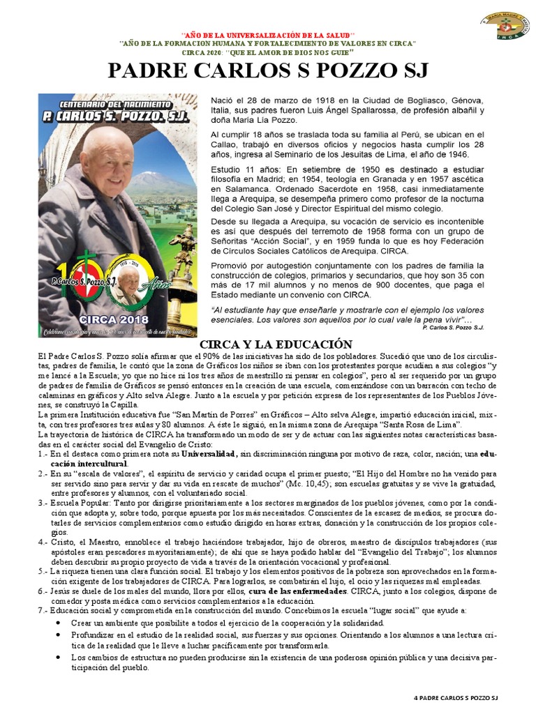 4 Padre Carlos S Pozzo SJ | PDF | Amor