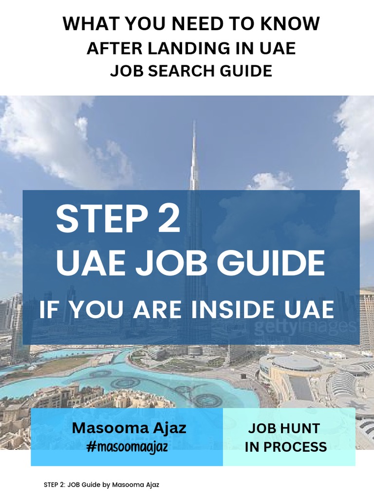 UAE Job Search Guide in 40 Steps | PDF | Linked In | Employment
