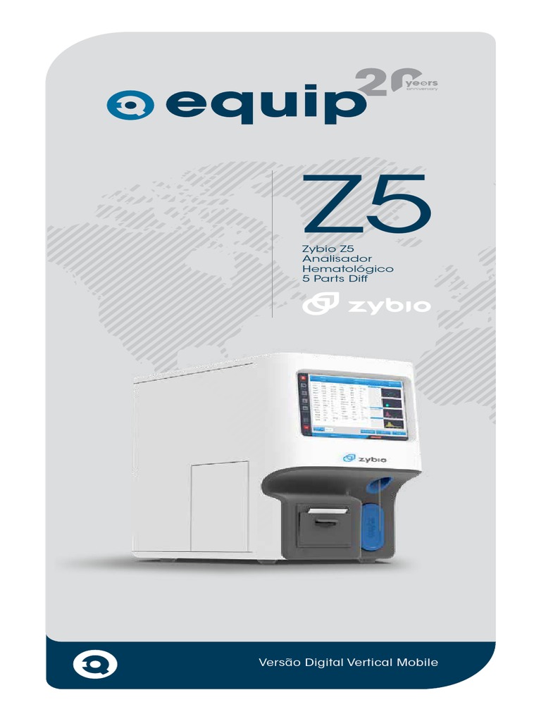 Analisador Hematológico Zybio Z5 | PDF | Citometria de fluxo