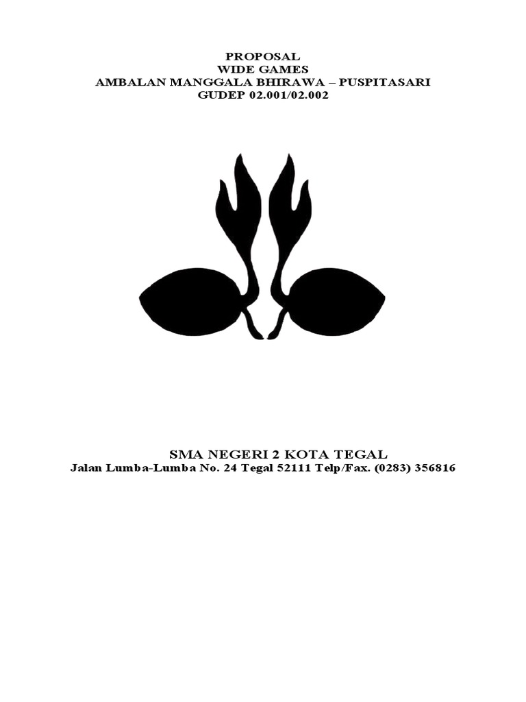 Proposal Kegiatan Wide Games 2022 | PDF