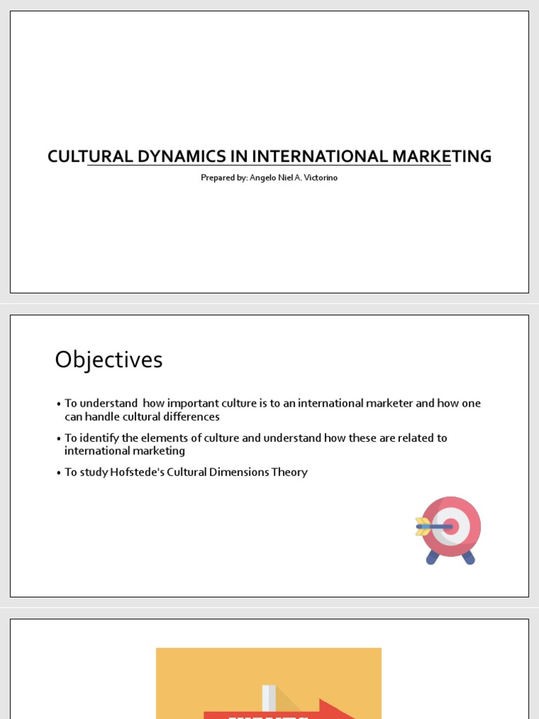 Cultural Dynamics in Global Marketing | PDF | Marketing | Market ...