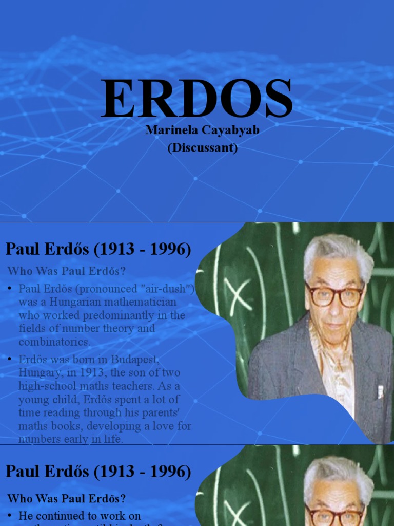 Chapter 11 Erdos | PDF | Numbers | Mathematics