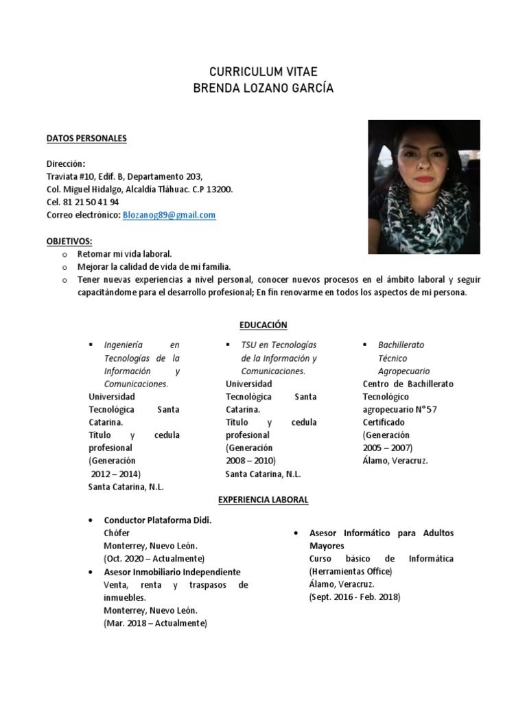 Curriculum Vitae | PDF | Informática