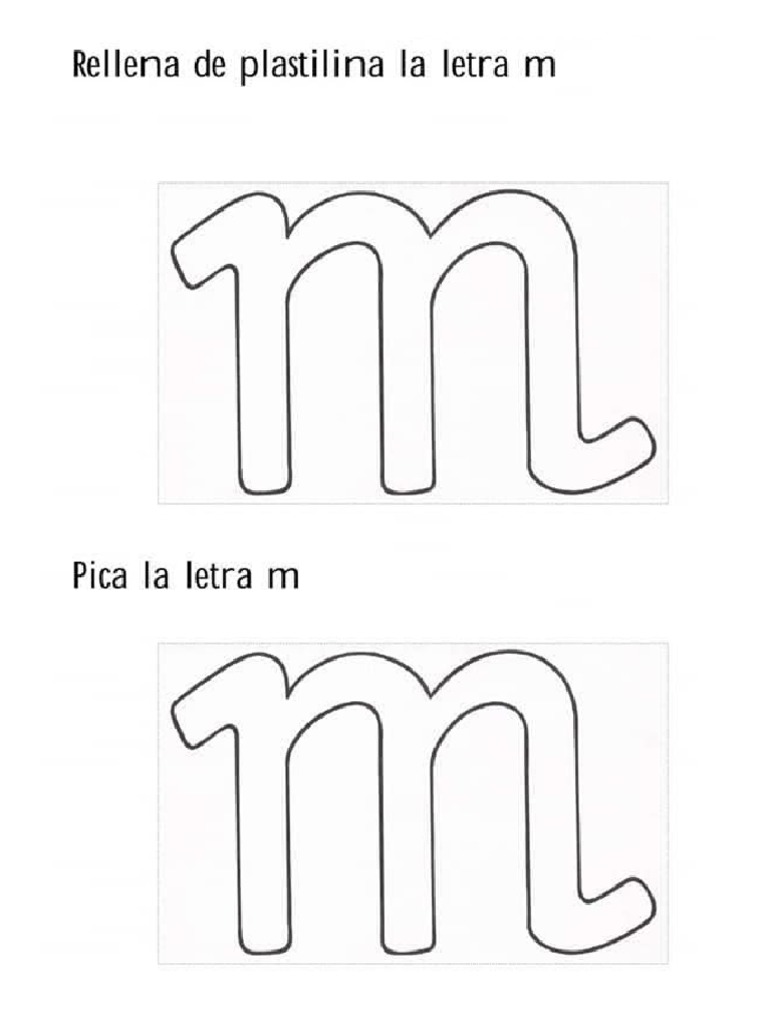 La Letra M | PDF