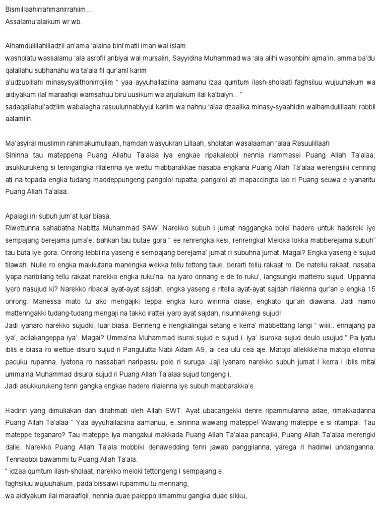 Ceramah 1 | PDF | Seni & Disiplin Bahasa | Agama & Spiritualitas