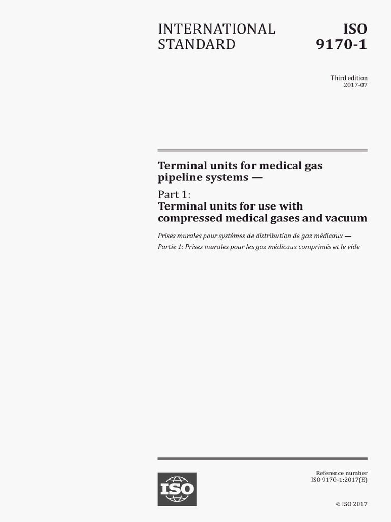 Iso 9170-1-2017 | PDF