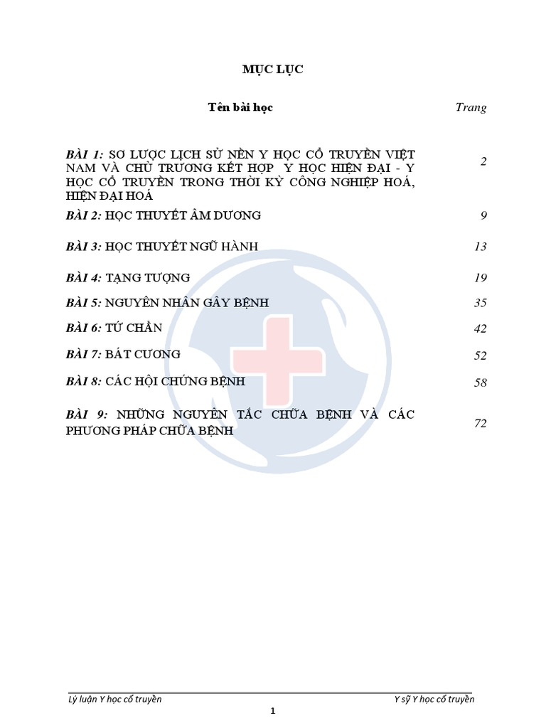 Mđ17 Ly Luan Yhct | PDF