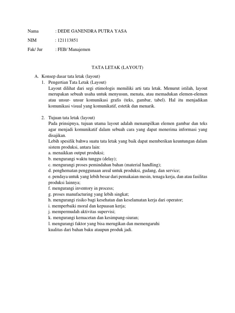 Tugas Individu Resume Manajemen Operasional DEDE GANENDRA 3851 | PDF