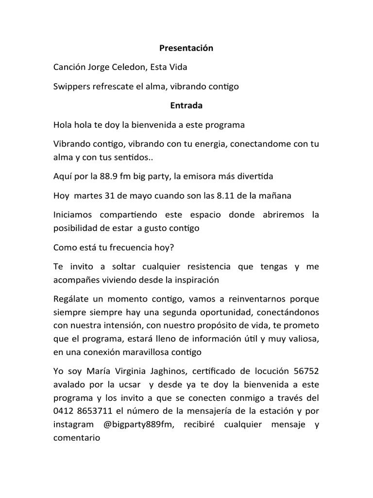 Programa 2, Como Te Percibes | PDF | Autoestima | Amor