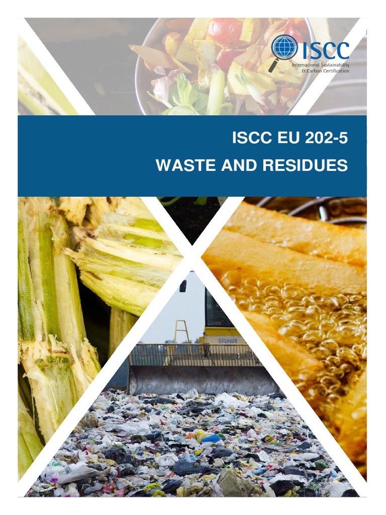 ISCC EU 202-5 Waste and Residues-V4.0 | PDF | Waste | Biomass