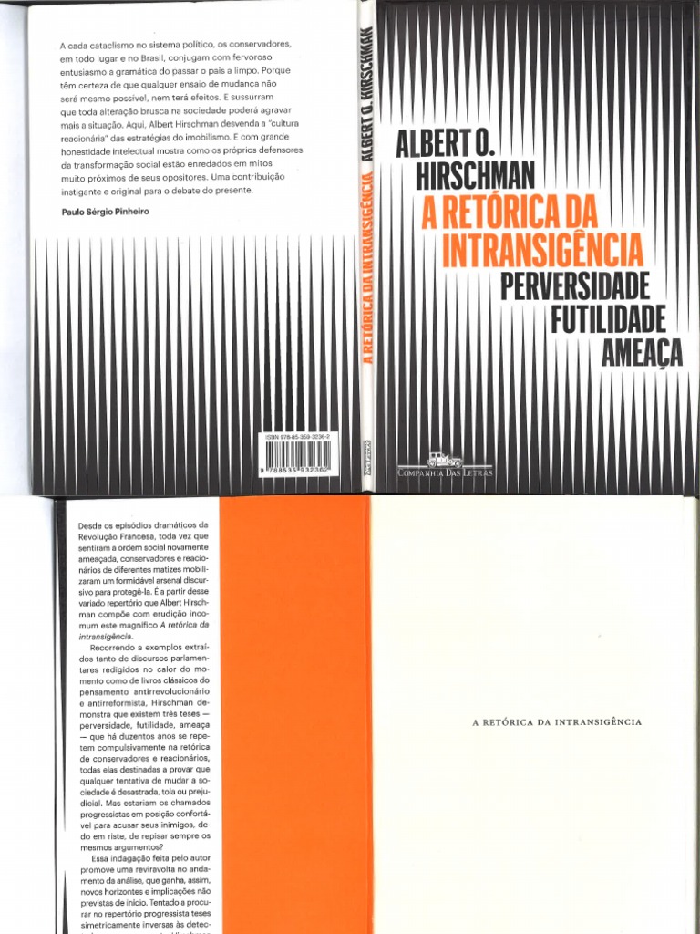 A Retórica Da Intransigência | PDF
