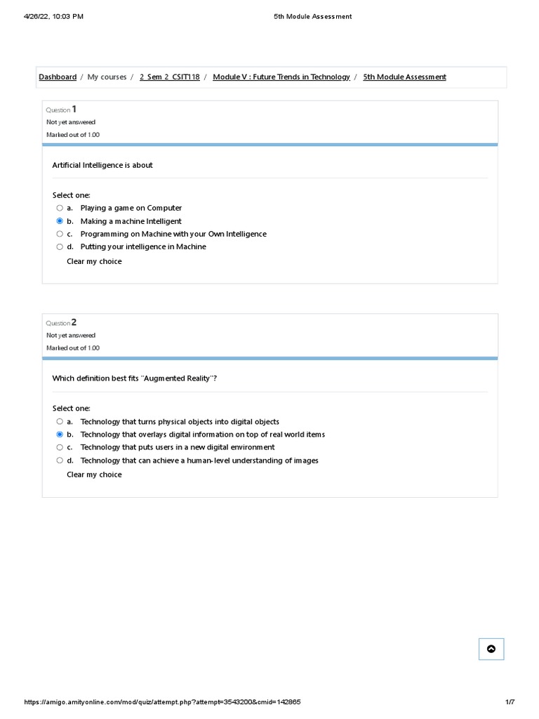 5th Module Assessment CSIT | PDF | Cloud Computing | Computing