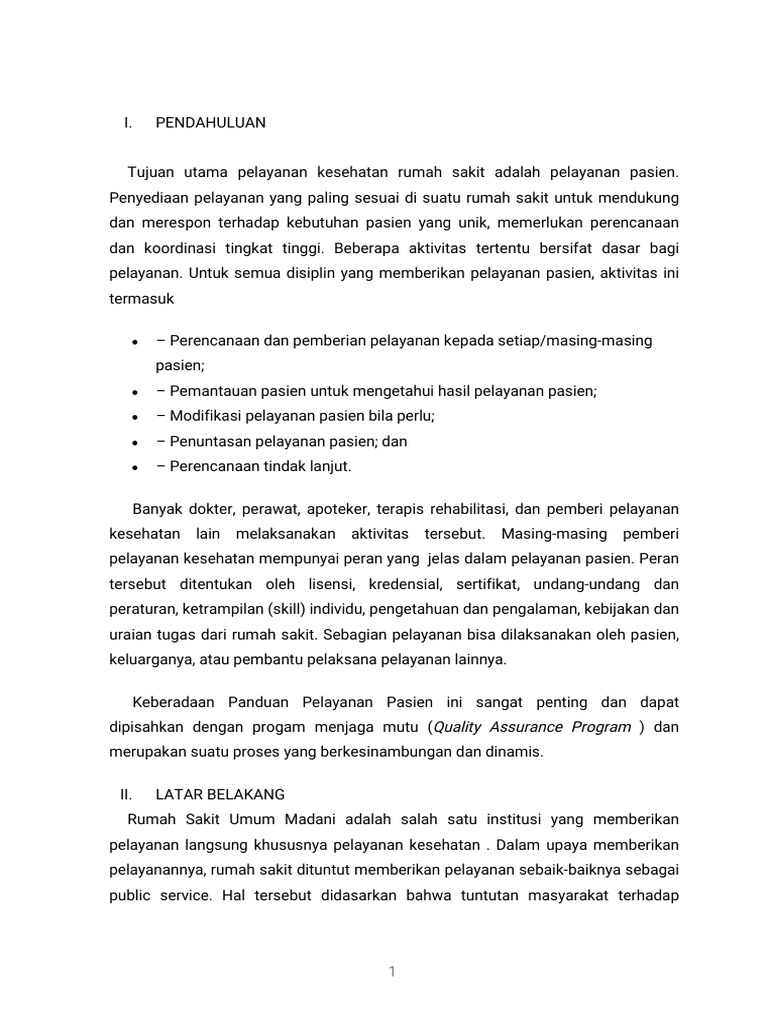 Program Kerja Pokja PP | PDF