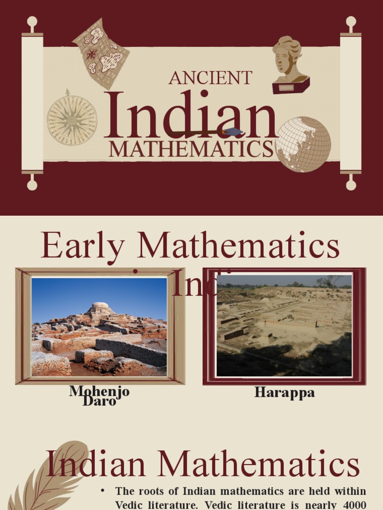 Ancient Math in India | PDF | Numbers | Multiplication
