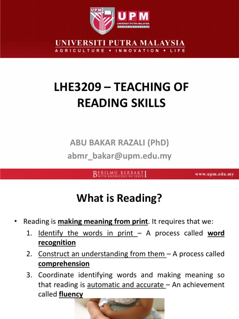 LHE 3209 - Week 1 (Prac - Basics of Reading) | PDF | Phonics | Fluency