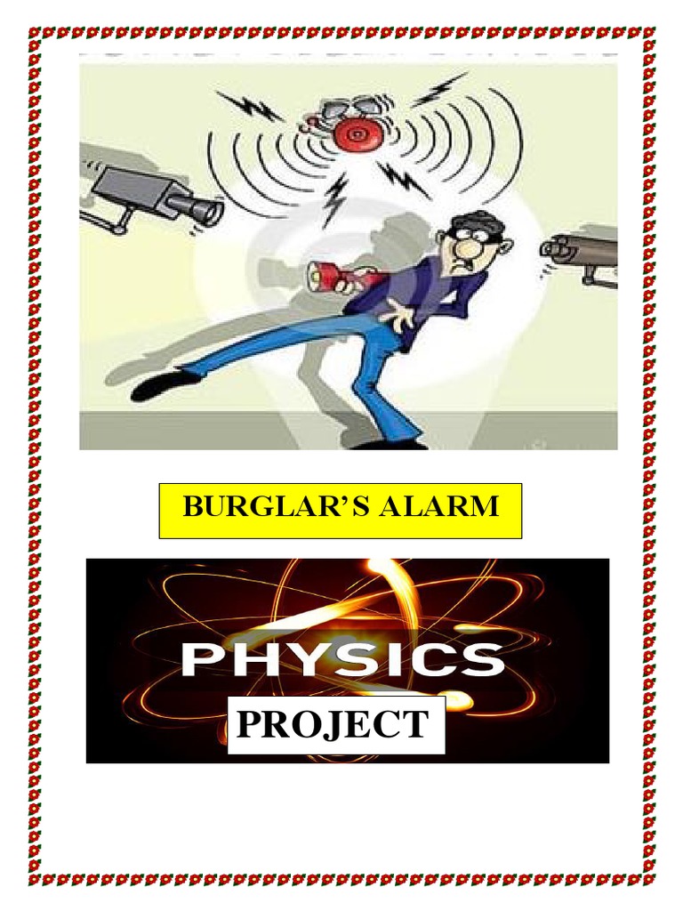 Physics Project | PDF | Security Alarm | Electronic Circuits