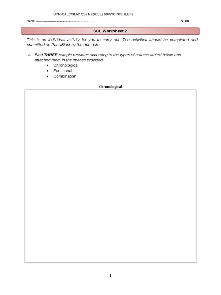 Cel2106 SCL Worksheet 2 | Download Free PDF | Business | Cognition