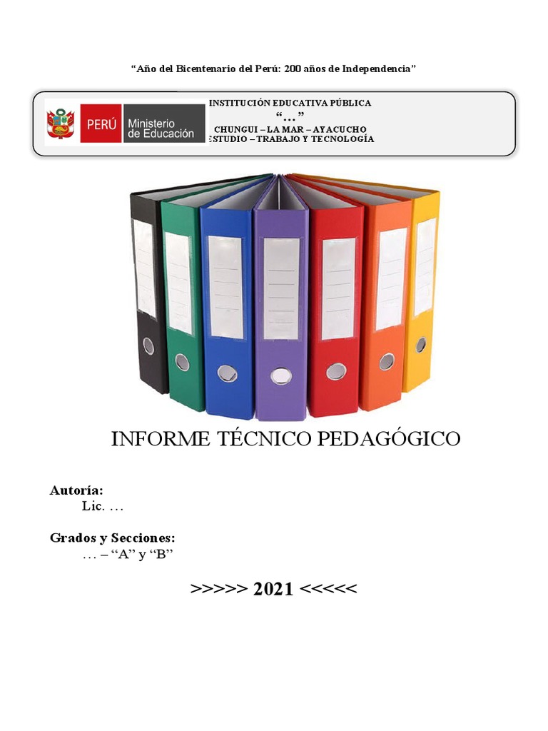 Informe Pedagógico Modelo Minedu - Matematica | PDF | Aprendizaje | Evaluación