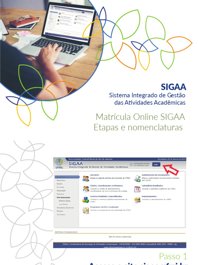 Tutorial Sigaa Etapas e Nomeclaturas | PDF
