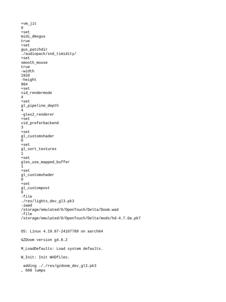 Gzdoom | PDF | Software Development | Operating System Technology Gzdoom | PDF | Software Development | Operating System Technology