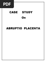 Obg Case Presentation | PDF | Wellness