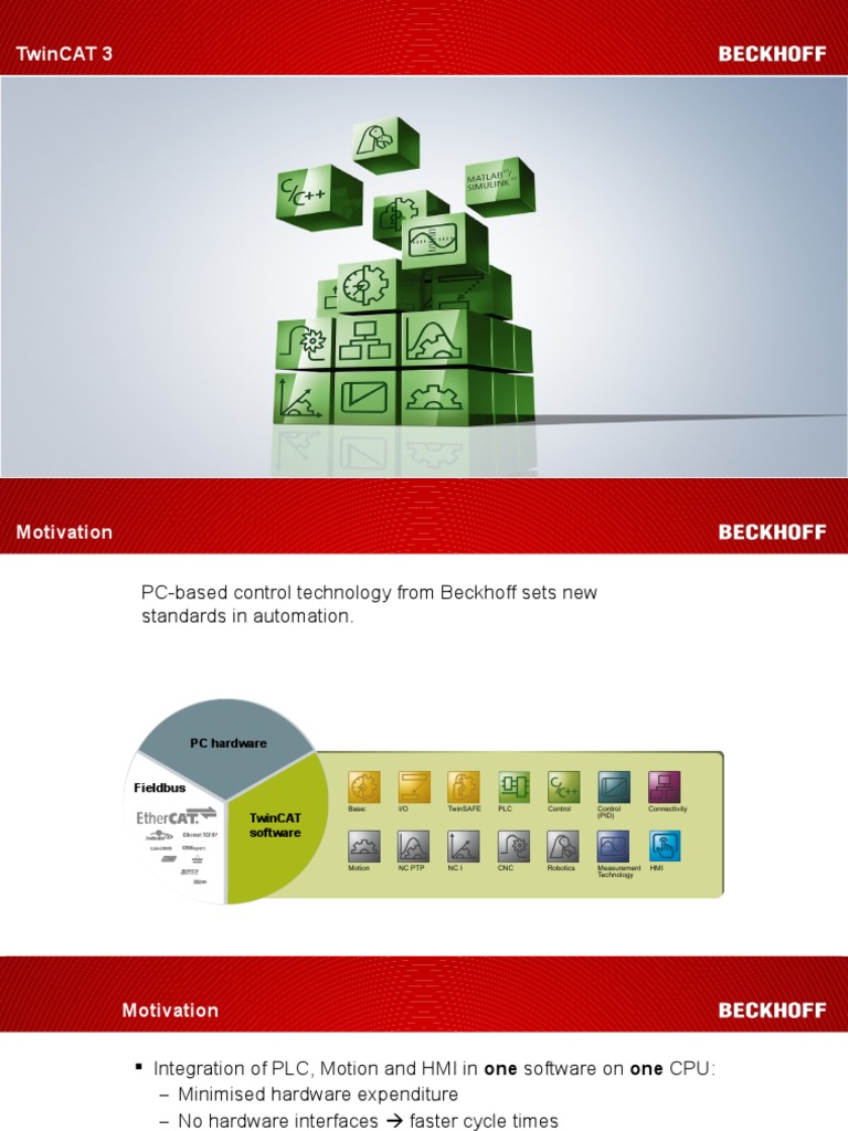 001 - TwinCAT Overview | PDF | Programmable Logic Controller | Operating System
