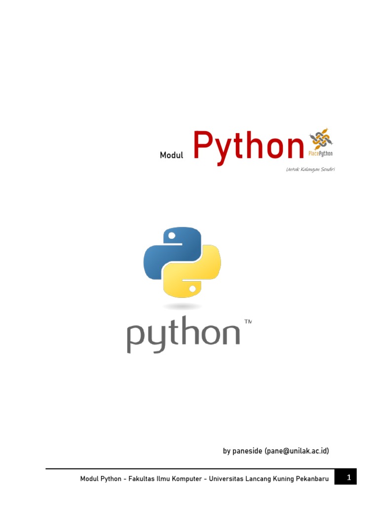 Instalasi Python untuk Pemula | PDF