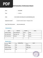 Fire Drill Checklist | PDF | Emergency Evacuation | Safety