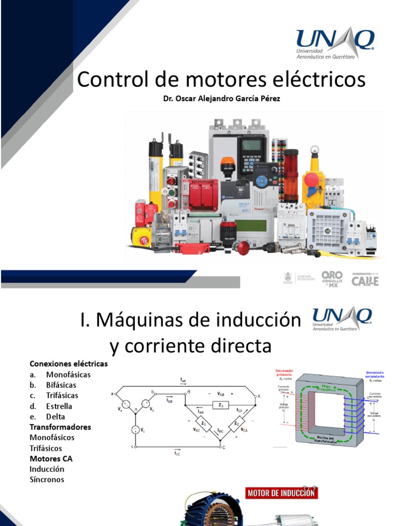 Control y automatización de motores eléctricos | PDF | Relé | Corriente ...