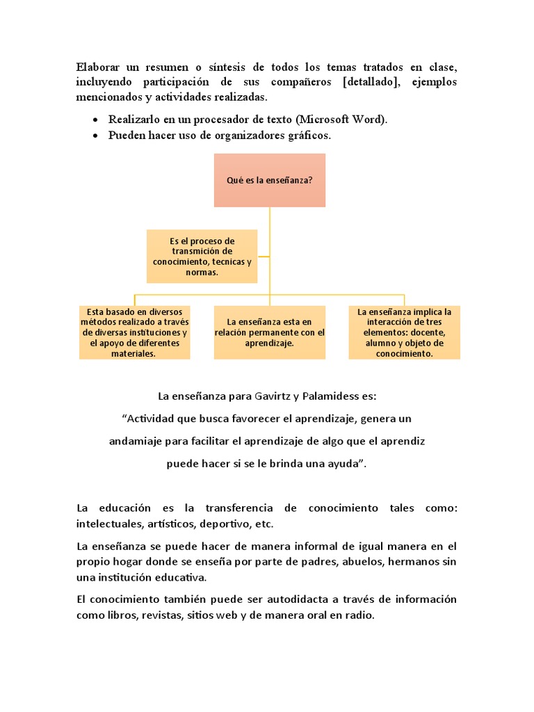 Tipos y Métodos de Enseñanza Efectiva | PDF | Método de enseñanza ...