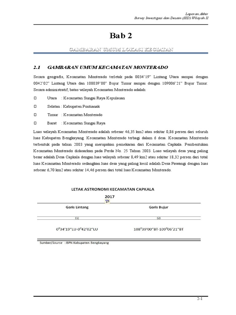 Bab 2 Gambaran Umum (Akhir) 2 | PDF