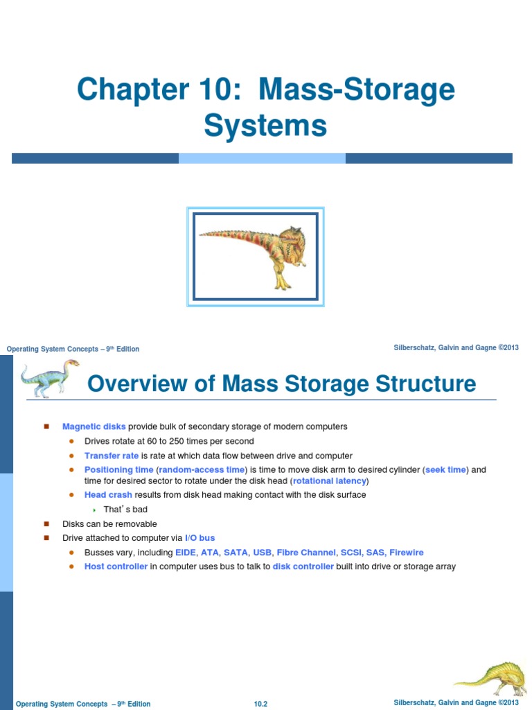 Mass-Storage System | PDF | Hard Disk Drive | Computer Data Storage