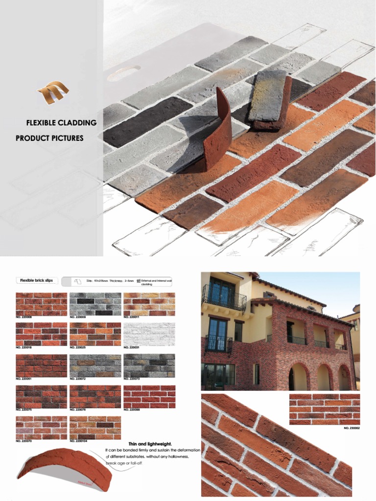 Flexible Cladding Catalogue | PDF | Brick | Materials Science