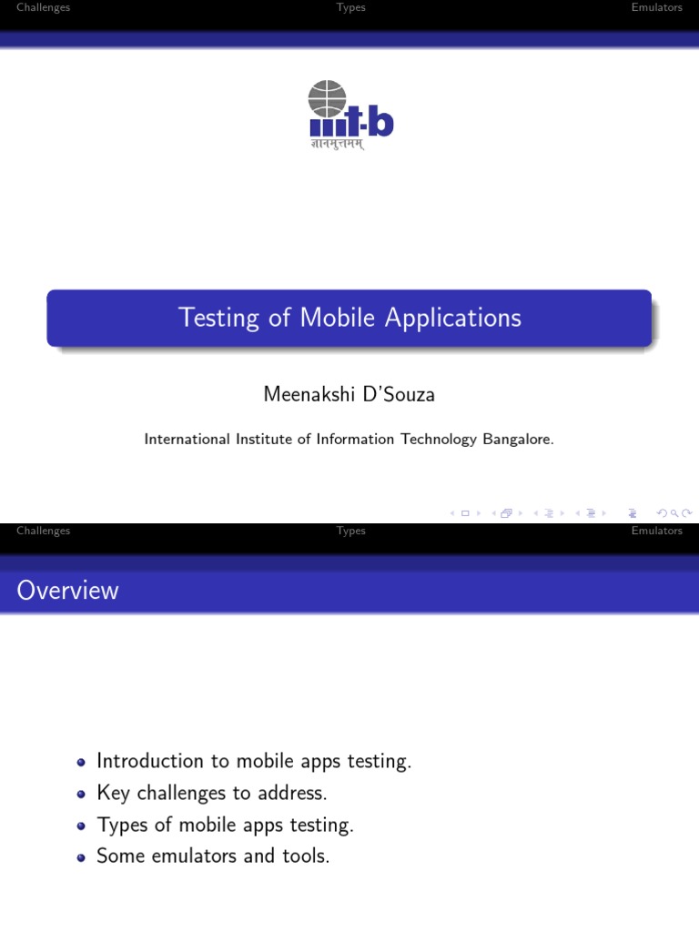 Mobile Apps Testing Pdf Mobile App Application Software