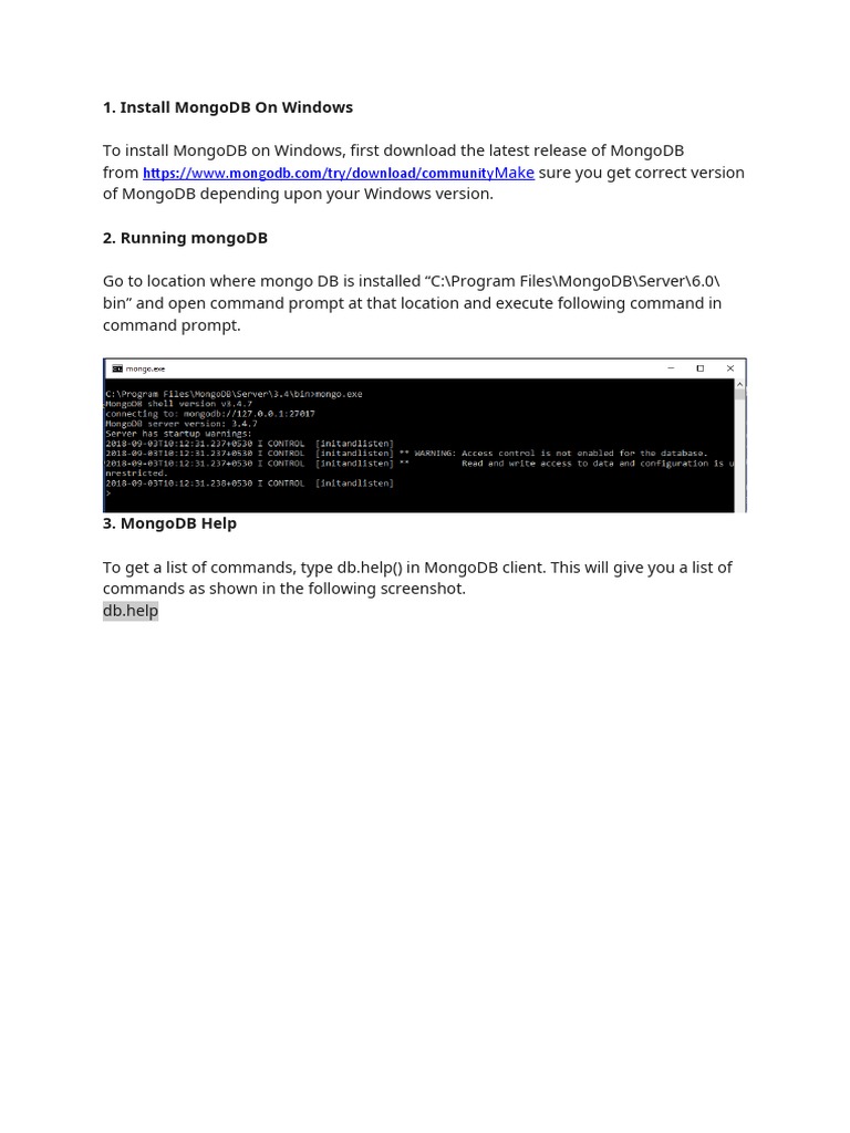 Lab 11 Mongodb Pdf