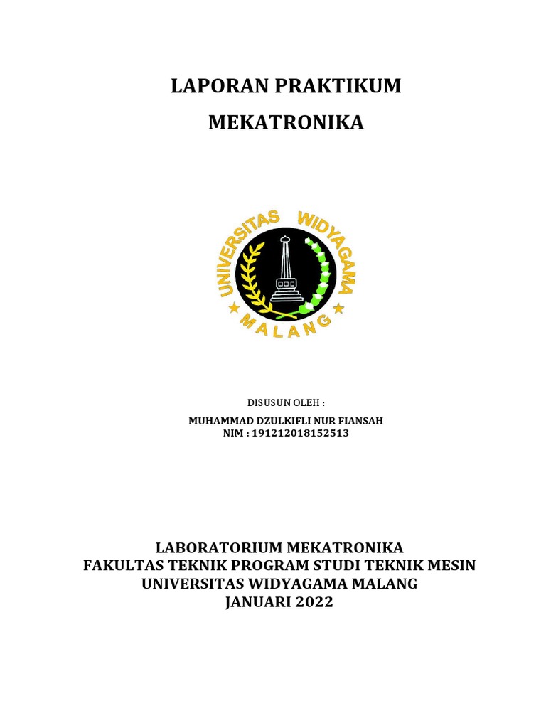 Laporan Praktikum Mekatronik | PDF