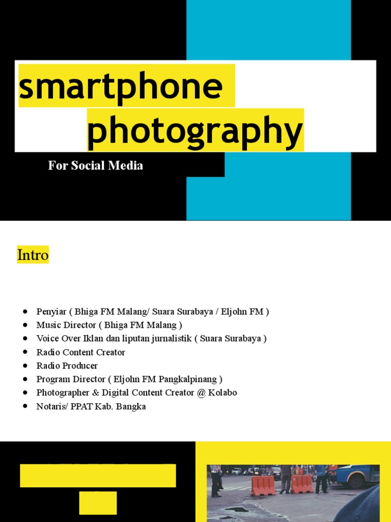 Materi Smartphone Photography | PDF | Seni & Disiplin Bahasa | Kajian Bahasa Asing