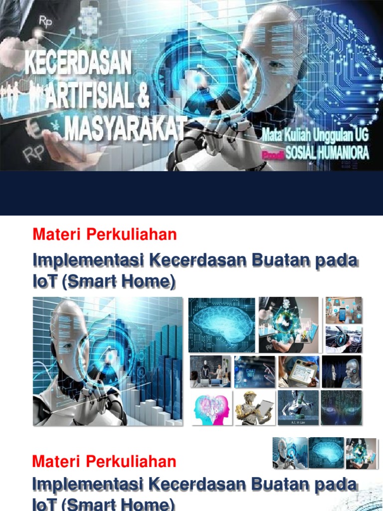 Materi M4 Implementasi AI Pada IoT (Smart Home) | PDF | Teknologi & Rekayasa