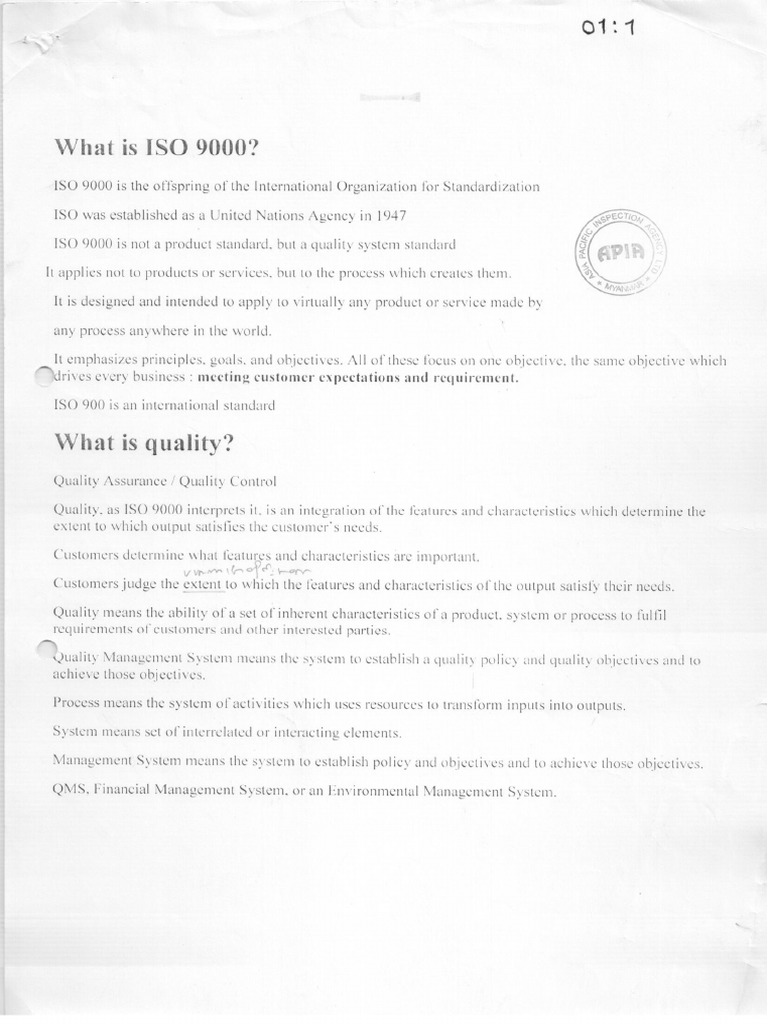 Iso 9000 Pdf