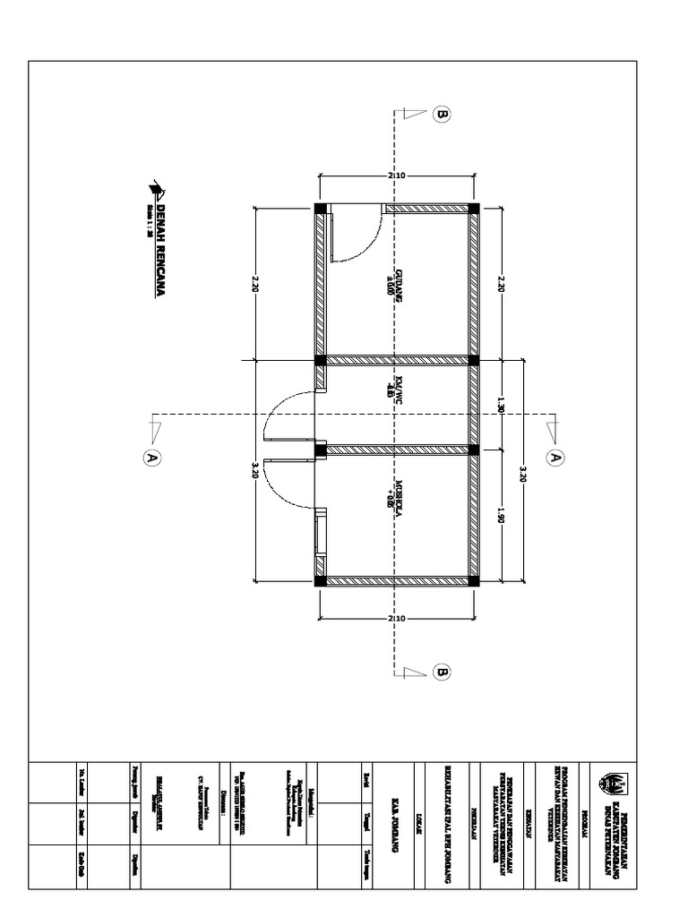 Denah Rehab Rph Jombang | PDF