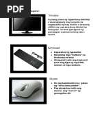 Ang Mga Bahagi NG Computer | PDF