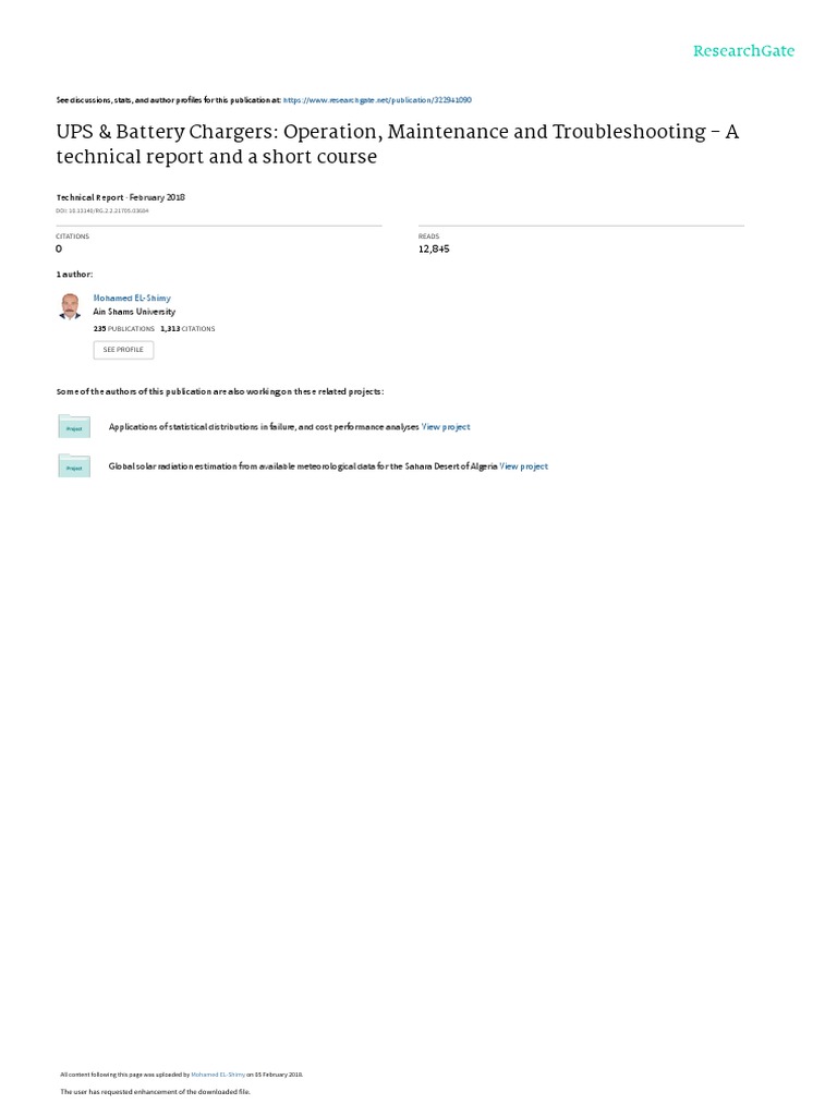 UPS Private Proposal | PDF | Reliability Engineering | Engineering