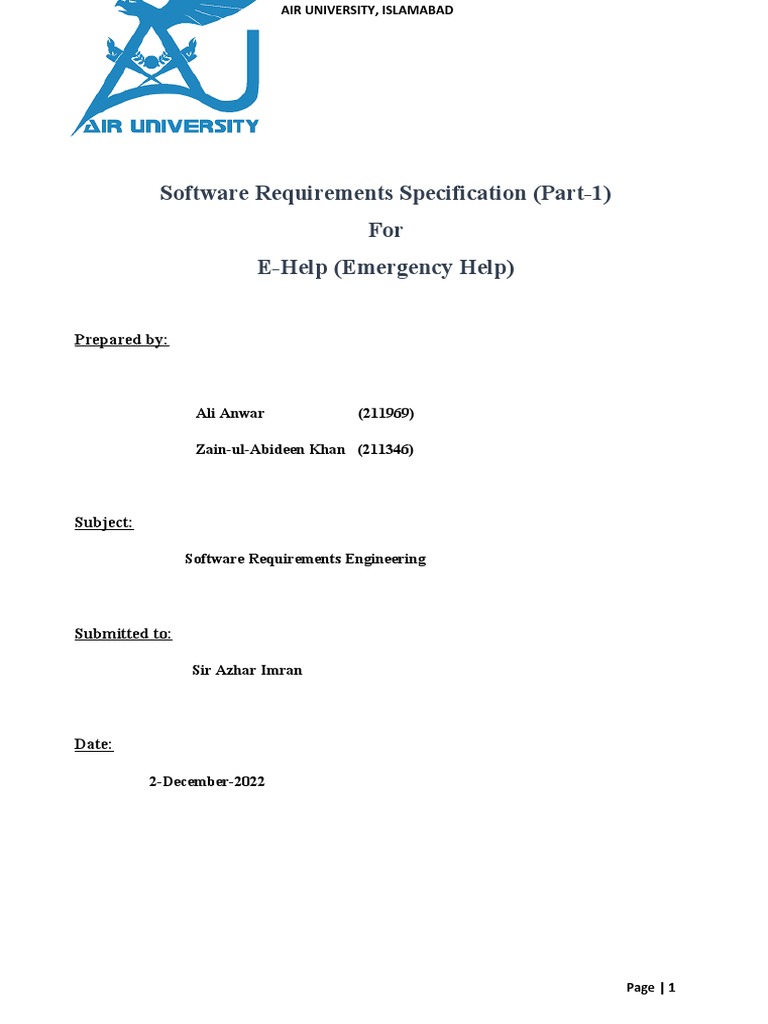 Ali Anwar 211346 - Zain Khan Diagrams SRE | PDF | Information Age ...