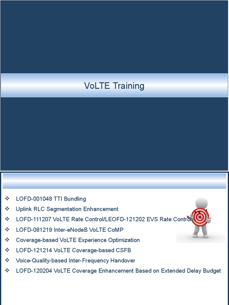 02 VoLTE Coverage Enhancements | PDF | Information Age | Telecommunications Engineering